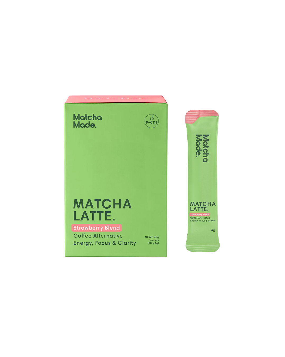 Strawberry | Matcha Latte Sachets – ST. ALi