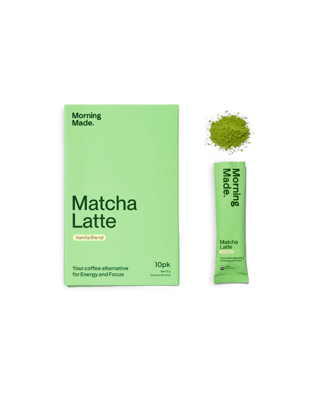 Morning Made | Vanilla Matcha Sachets – ST. ALi