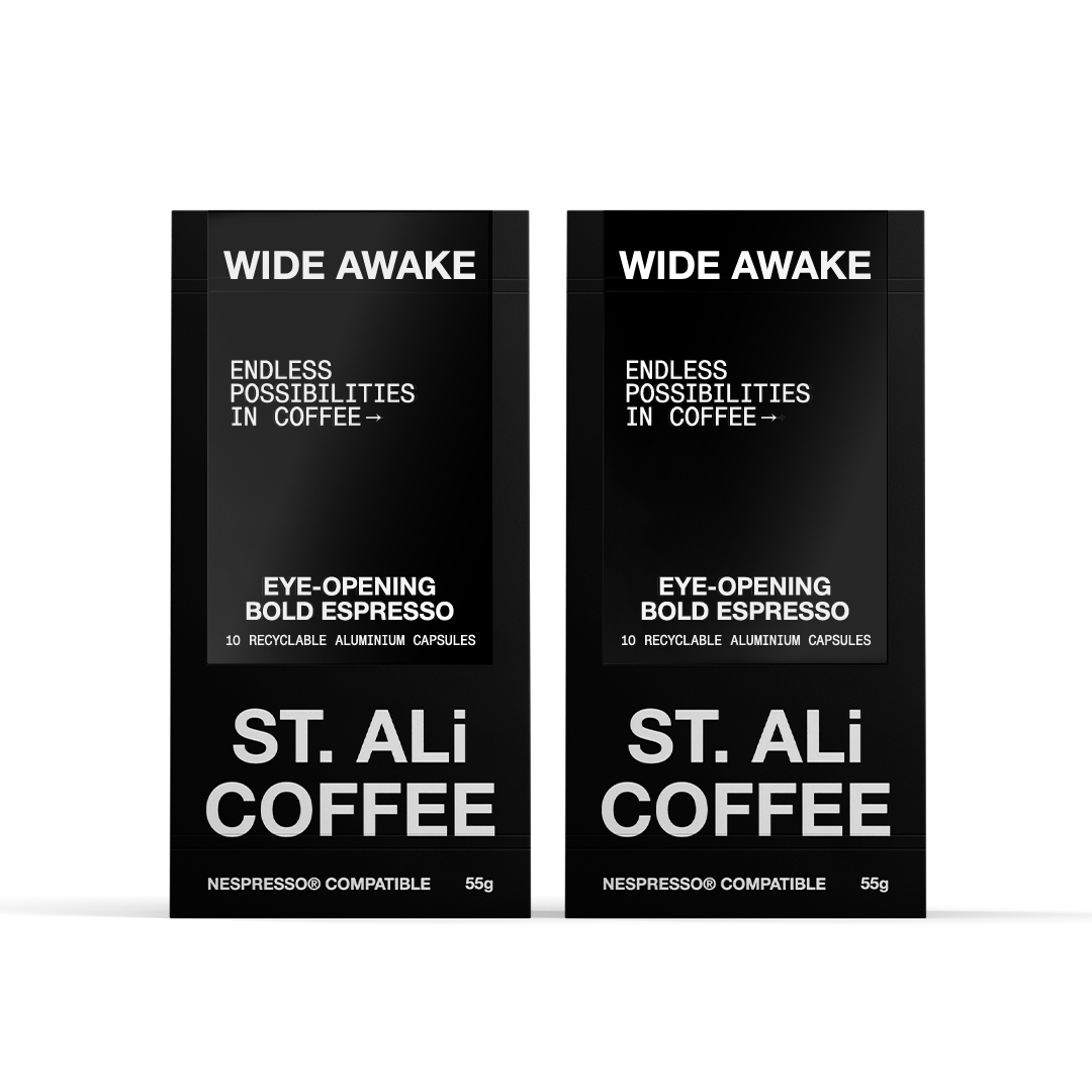 Wide Awake | Dark Espresso Capsules | ST. ALi